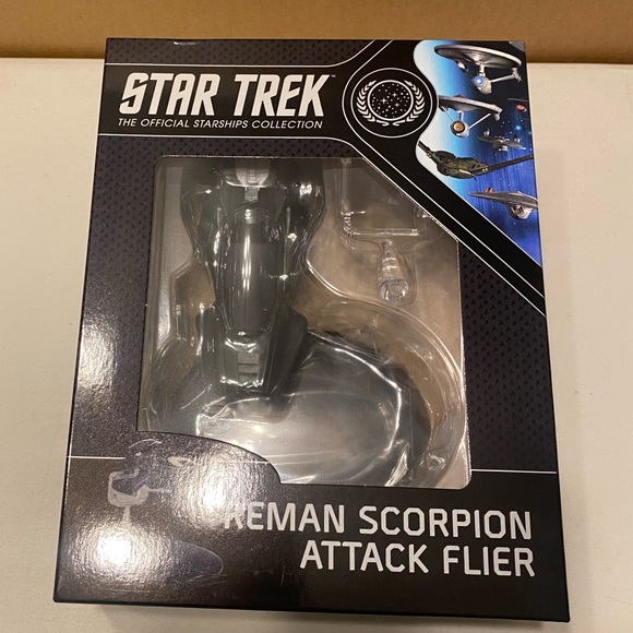 Eaglemoss | Art | Star Trek Eaglemoss New Reman Scorpion Class Attack ...
